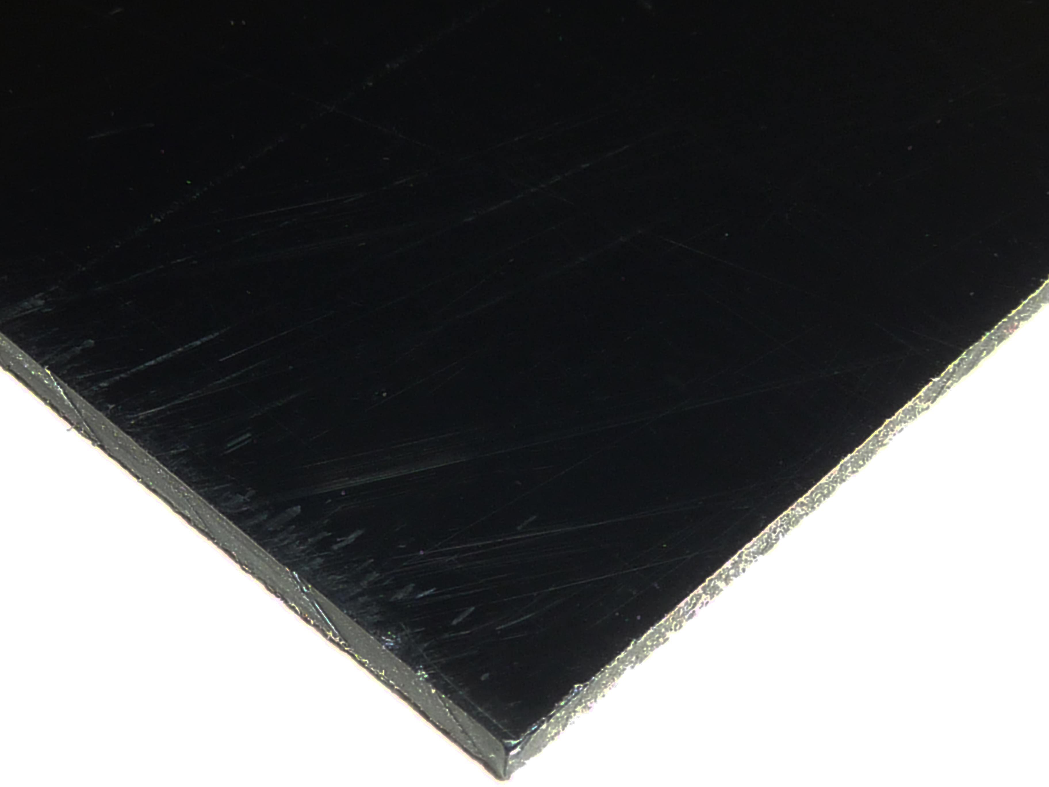 ABS Sheet | Black Extruded - 12x12x0.118